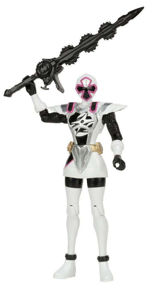 Power Rangers Ninja Steel Ninja Master Mode White Ranger 5 Action ...