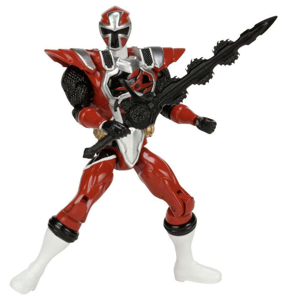 Power Rangers Ninja Steel Action Heroes Red Ranger 5 Action Figure ...