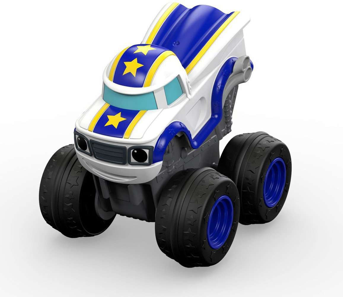 Fisher Price Blaze the Monster Machines Slam Go Darington Vehicle - ToyWiz