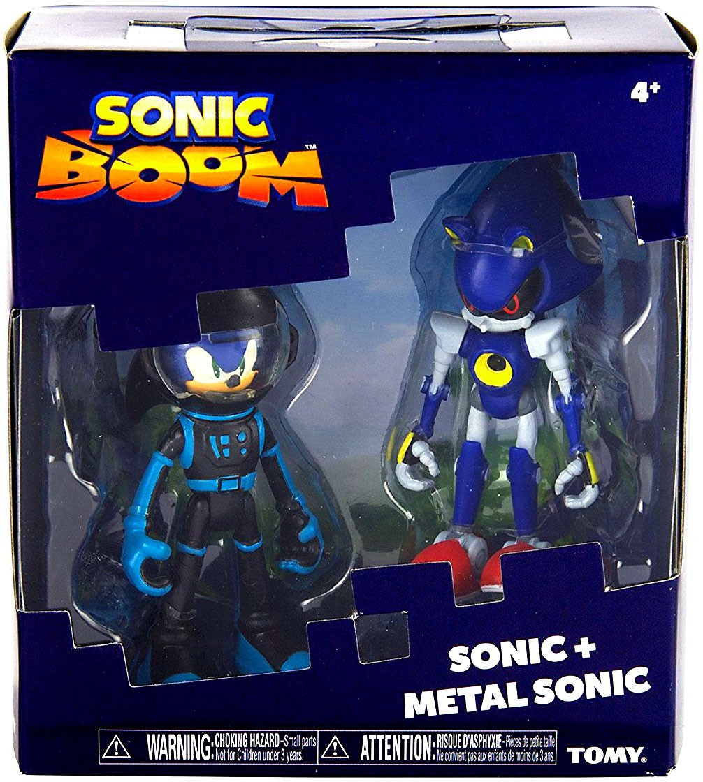 Sonic The Hedgehog Sonic Boom Sonic Metal Sonic 3 Action Figure 2-Pack ...