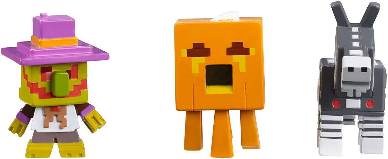 Minecraft Spooky Halloween Series 9 Village Watcher, Pumpkin Ghast ...