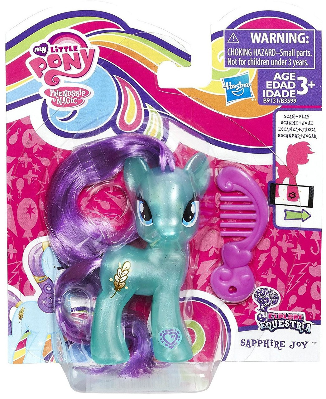 My Little Pony Friendship is Magic Explore Equestria Sapphire Joy ...