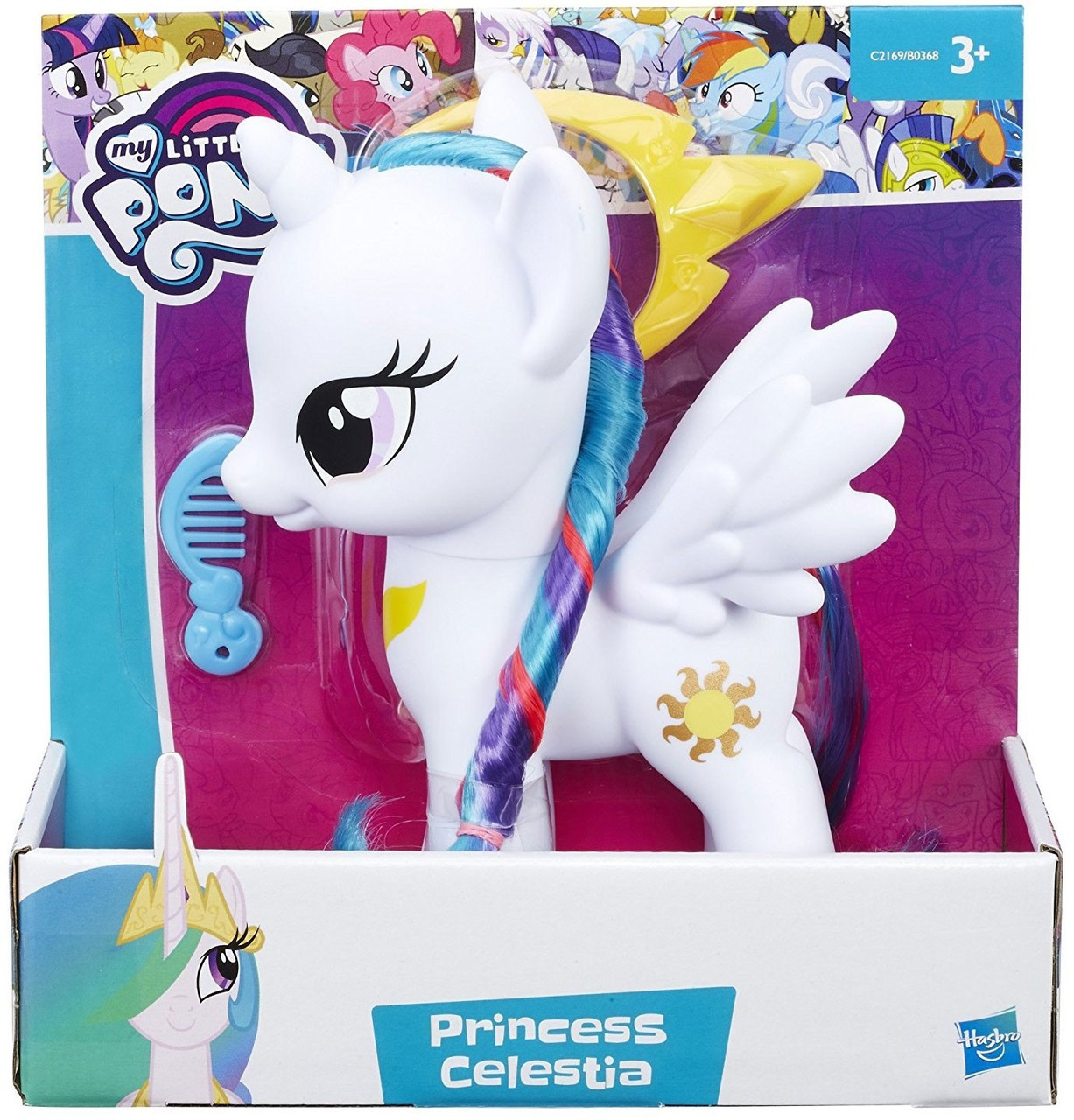 My Little Pony Friendship is Magic Princess Celestia 8 Basic Figure ...