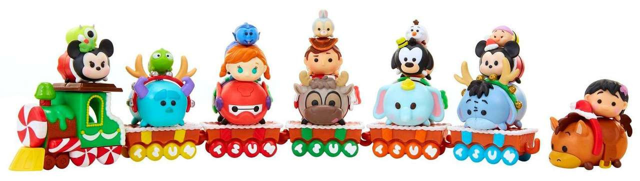 Disney Tsum Tsum 2016 Advent Calendar Exclusive Set Train Jakks Pacific ...