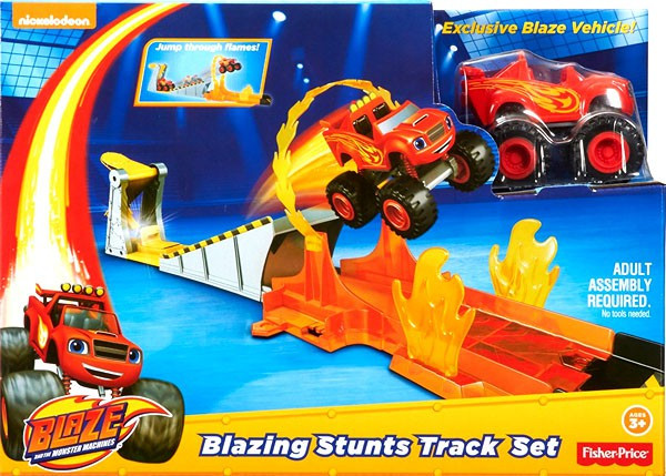 Fisher Price Blaze the Monster Machines Blazing Stunts Track Set - ToyWiz