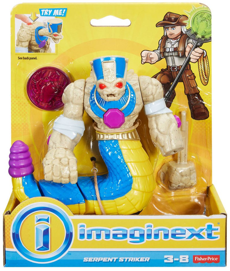 Fisher Price Imaginext Serpent Striker Figure Set - ToyWiz