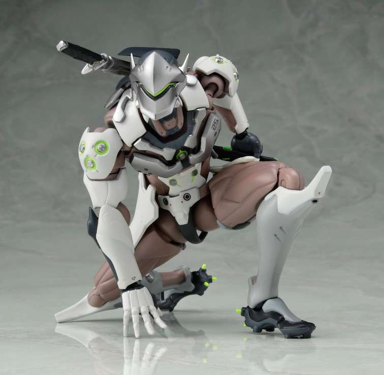 Overwatch Figma Genji 6.1 Action Figure Good Smile Company - ToyWiz