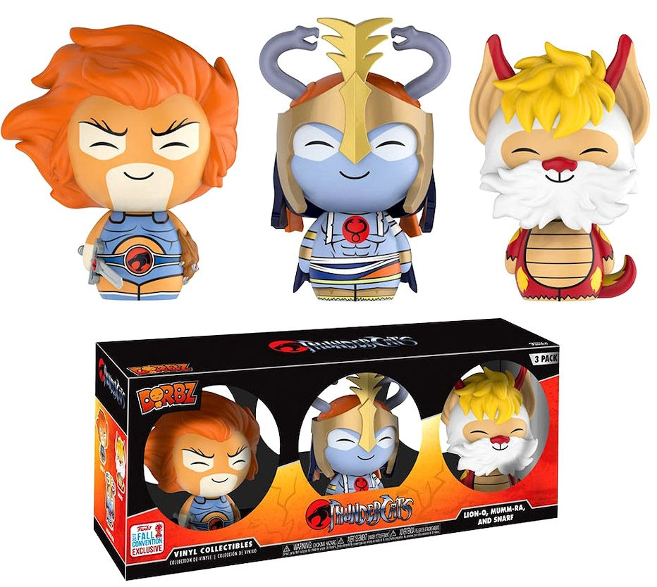 Funko Thundercats Dorbz Lion O, Mumm-Ra, Snarf BX Vinyl Figure 3-Pack ...