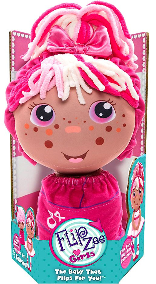 FlipZee Girls Zabrina Ballerina Plush Doll Jay at Play - ToyWiz