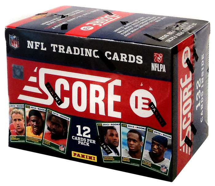 NFL Panini Score 2013 Trading Card BLASTER Box - ToyWiz