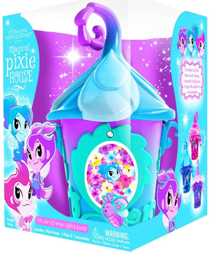 Of Dragons, Fairies Wizards Purple Magical Pixie House License to Play ...
