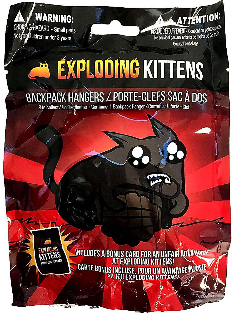 Exploding Kittens Hangers Mystery Box 24 Packs UCC Distributing Inc ...
