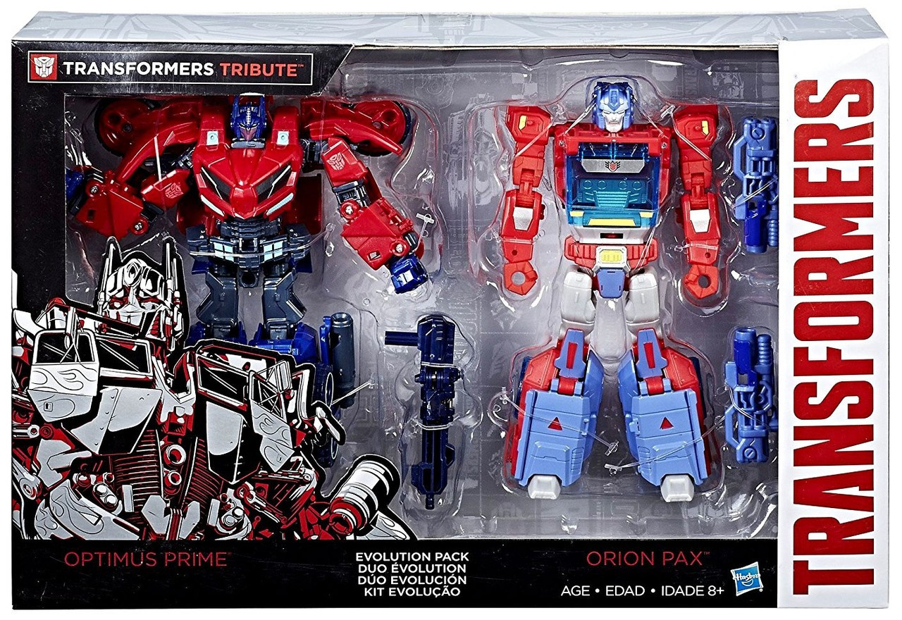 Transformers Tribute Optimus Prime Orion Pax Exclusive Deluxe Action ...