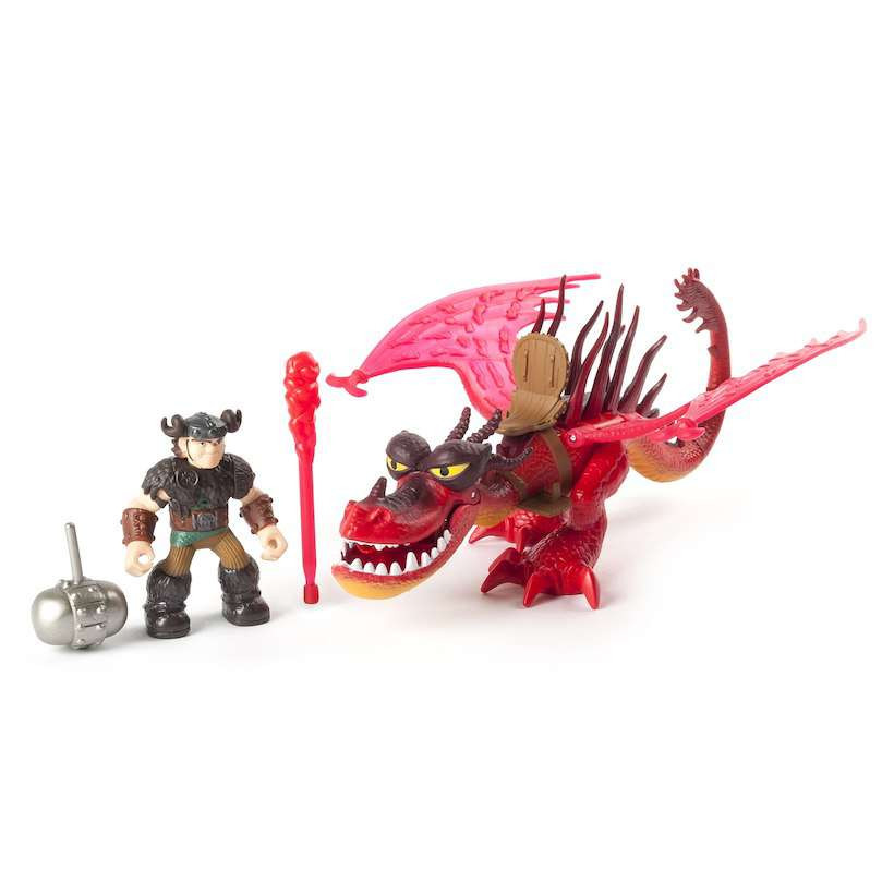 How to Train Your Dragon Dragons Dragon Riders Snotlout Hookfang Red ...