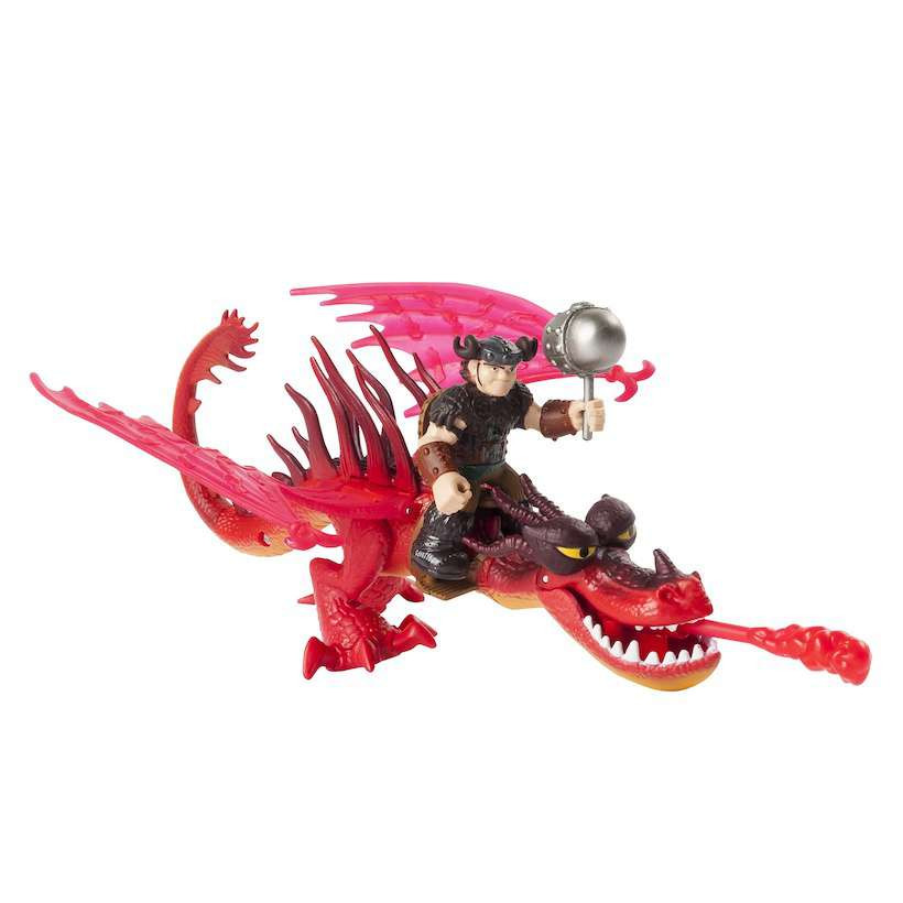 How to Train Your Dragon Dragons Dragon Riders Snotlout Hookfang Red ...