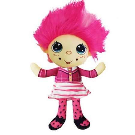 FlipZee Trolls Pretty in Pink Plush Doll Jay at Play - ToyWiz