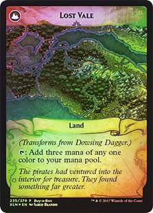 Magic The Gathering Ixalan Single Card Promo Dowsing Dagger Lost Vale ...
