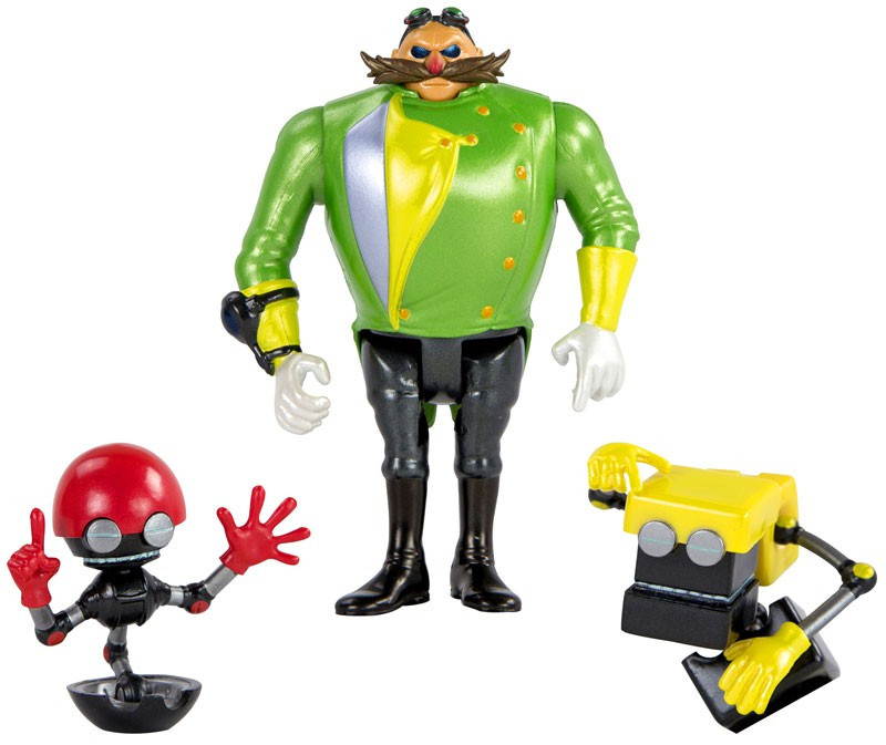Sonic The Hedgehog Sonic Boom Orbot, Parallel Universe Dr. Eggman Cubot ...