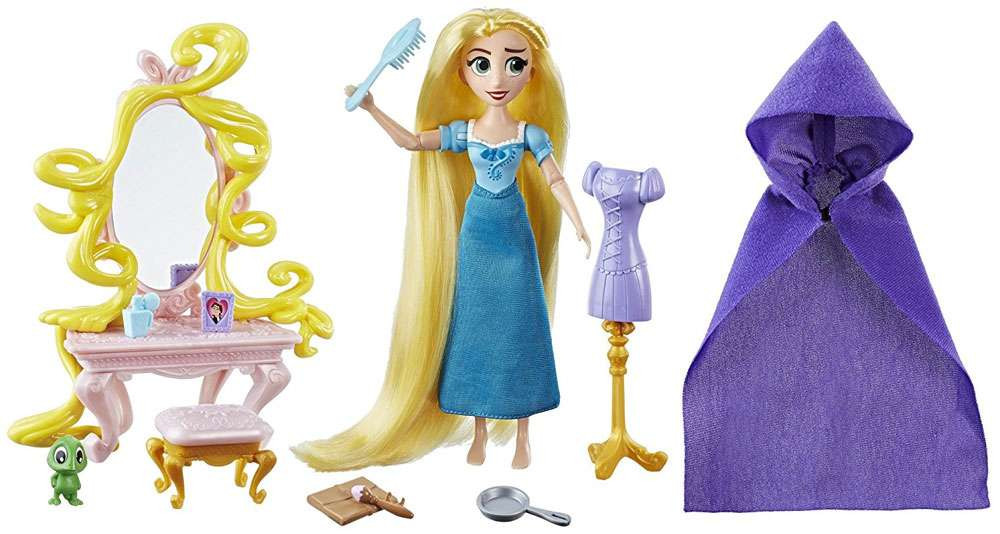 Disney Tangled The Series Rapunzel Bedroom Vanity Figure Set Hasbro ...