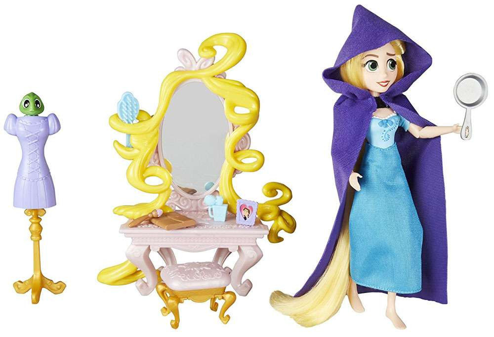 Disney Tangled The Series Rapunzel Bedroom Vanity Figure Set Hasbro ...