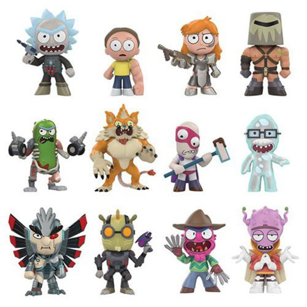 Funko Rick Morty Mystery Minis Rick Morty Series 2 Mystery Box 12 Packs