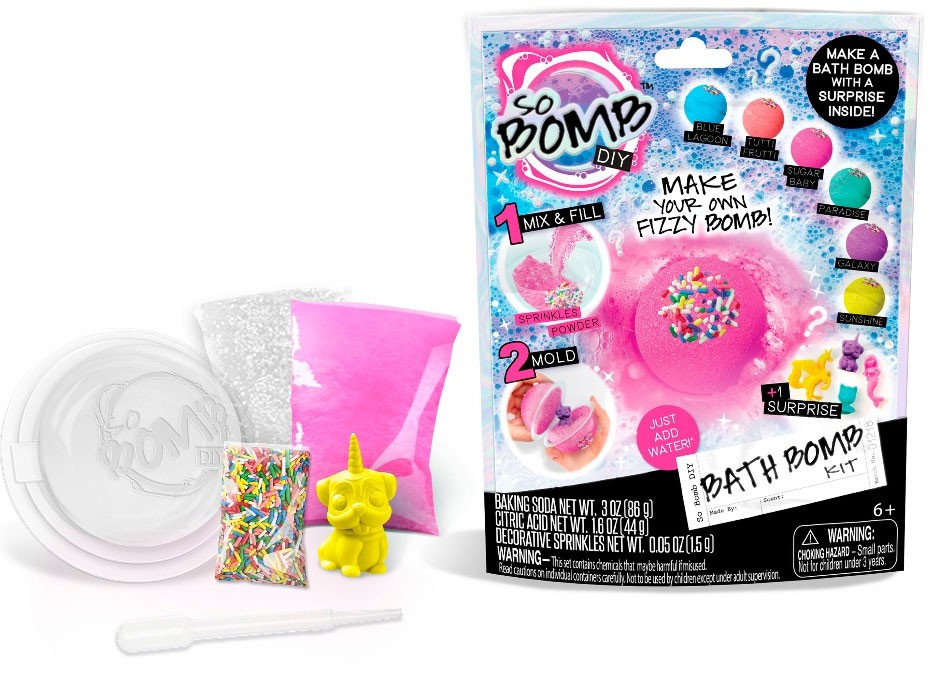 So Bomb DIY Bath Bomb Mystery Pack Canal Toys - ToyWiz