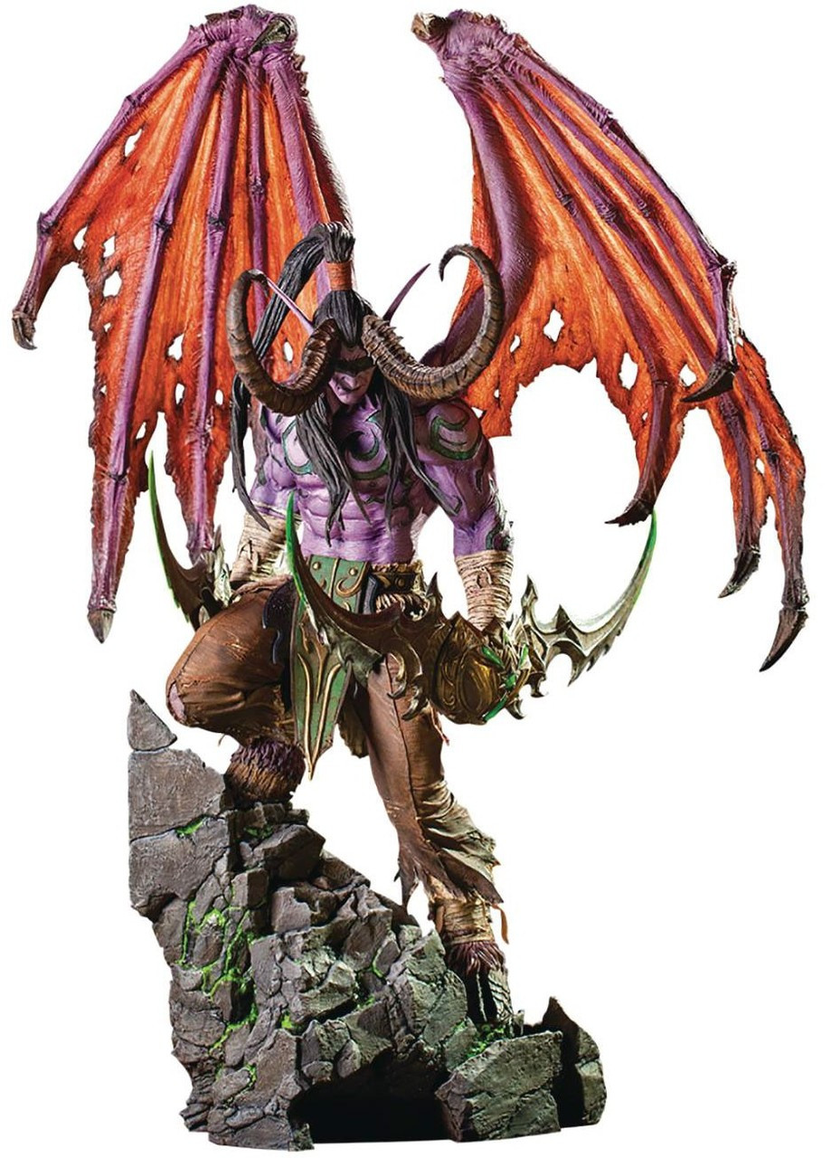 World of Warcraft Illidan Stormrage 24 Statue Blizzard - ToyWiz