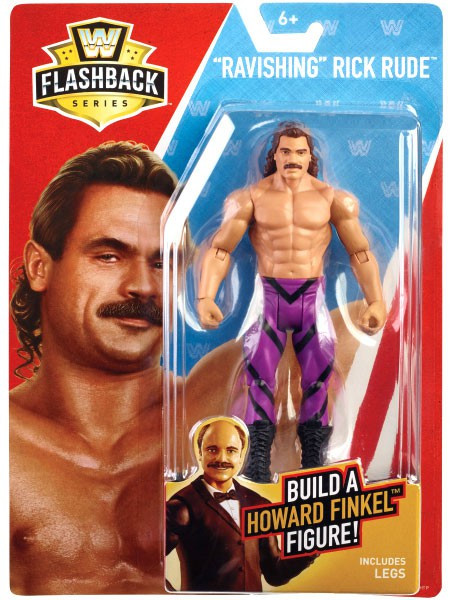 WWE Wrestling Flashback Series 1 Ravishing Rick Rude 6 Action Figure ...