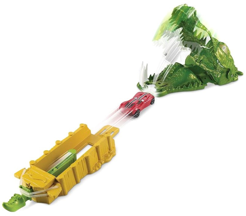 Hot Wheels Crocodile Crunch 164 Die-Cast Car Playset Mattel - ToyWiz