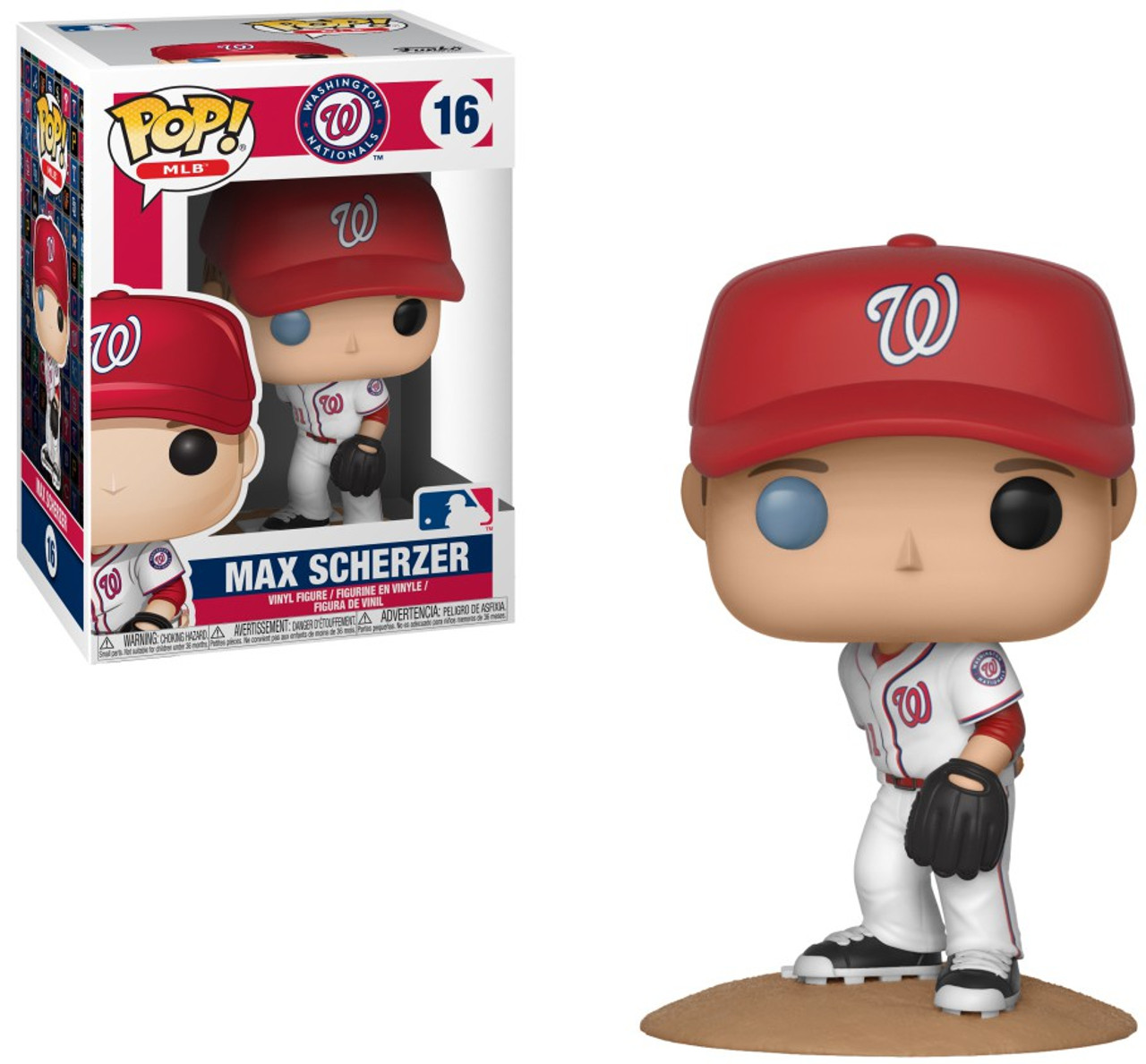 Funko Mlb Washington Nationals Pop Sports Baseball Max Scherzer Vinyl