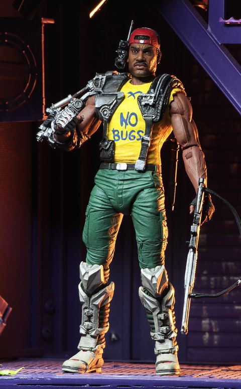NECA Aliens Series 13 Space Marine Sgt. Apone 7 Action Figure - ToyWiz