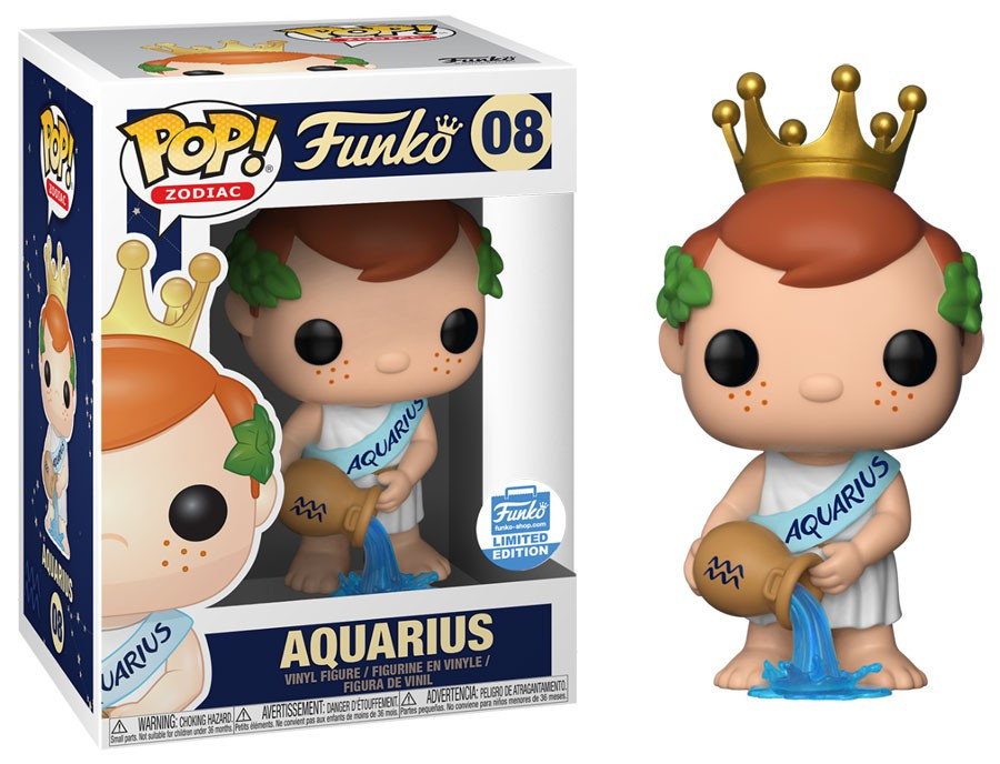 Funko POP Zodiac Aquarius Exclusive Vinyl Figure 08 - ToyWiz