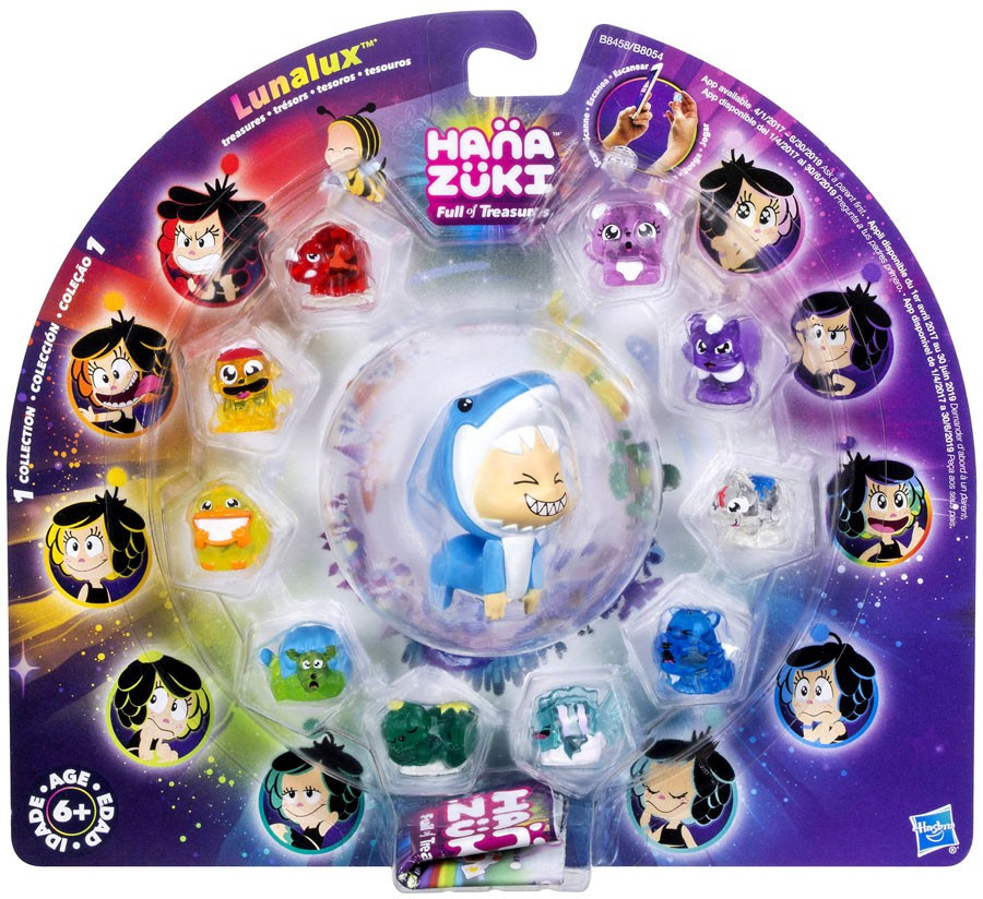 Hanazuki Full of Treasures Lunalux Animals 10-Pack Hasbro Toys - ToyWiz