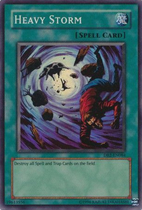 YuGiOh Dark Beginning 2 Single Card Super Rare Heavy Storm DB2-EN084 - ToyWiz