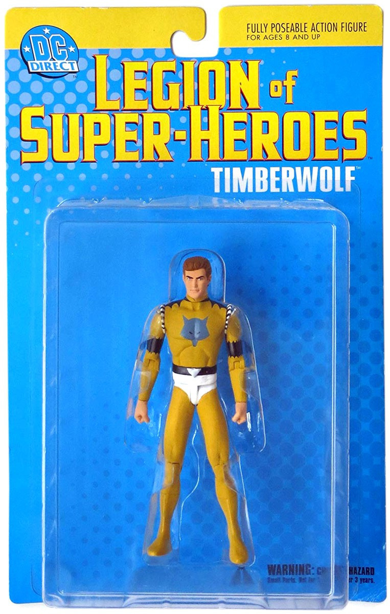 DC Legion of Super Heroes Timber Wolf Action Figure DC Direct - ToyWiz