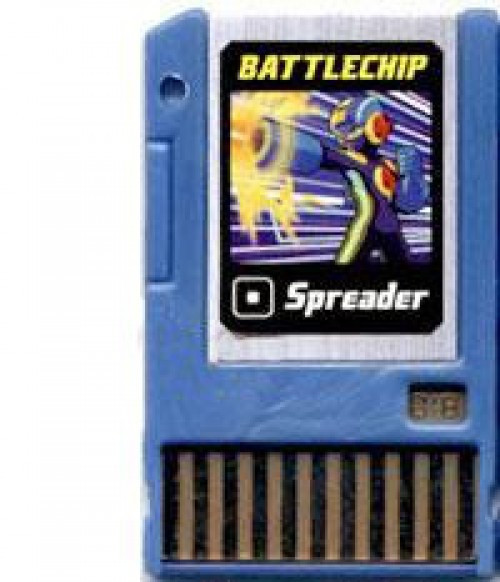 Mega Man Spreader Battle Chip 018 Mattel Toys - ToyWiz
