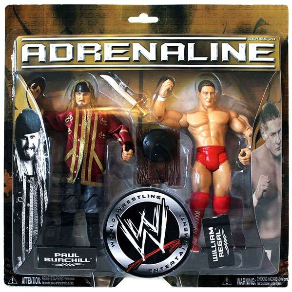WWE Wrestling Adrenaline Series 20 Paul Burchill William Regal Action ...