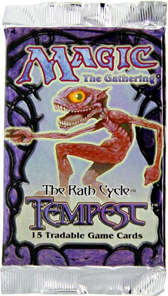 Magic The Gathering Trading Card Game Tempest Booster Pack 15 Cards ...