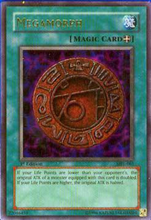 YuGiOh Magic Ruler Single Card Ultra Rare Megamorph MRL-061 - ToyWiz