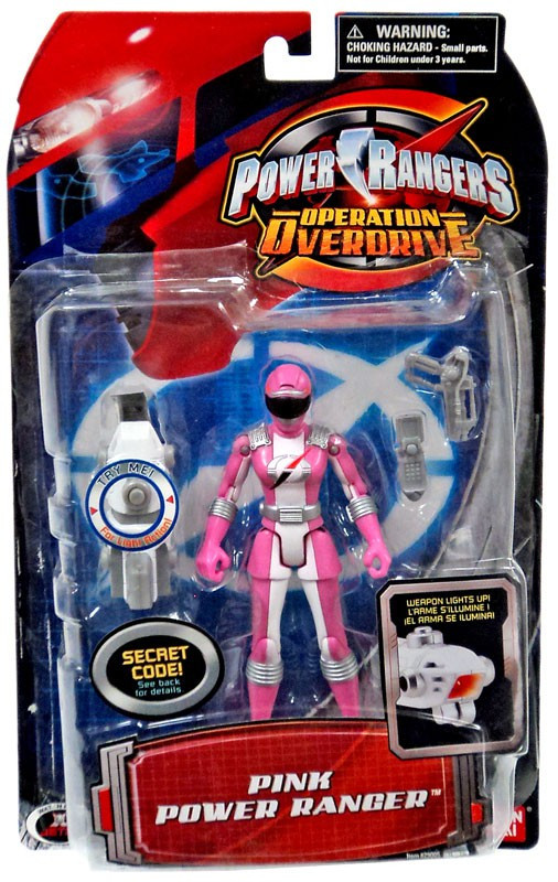 Power Rangers Operation Overdrive Pink Power Ranger Action Figure ...
