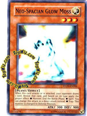 YuGiOh GX Strike of Neos Single Card Common Neo-Spacian Glow Moss STON ...