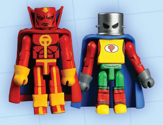 DC Minimates Series 5 Red Tornado Ma Hunkel Minifigure 2-Pack Diamond ...