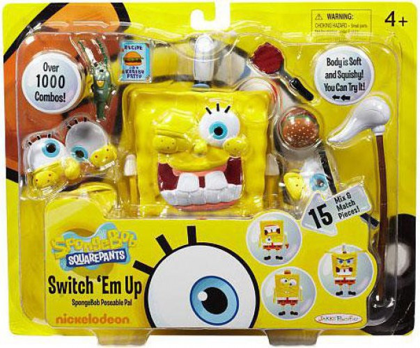 Spongebob Squarepants Switch Em Up Playset FLYware - ToyWiz