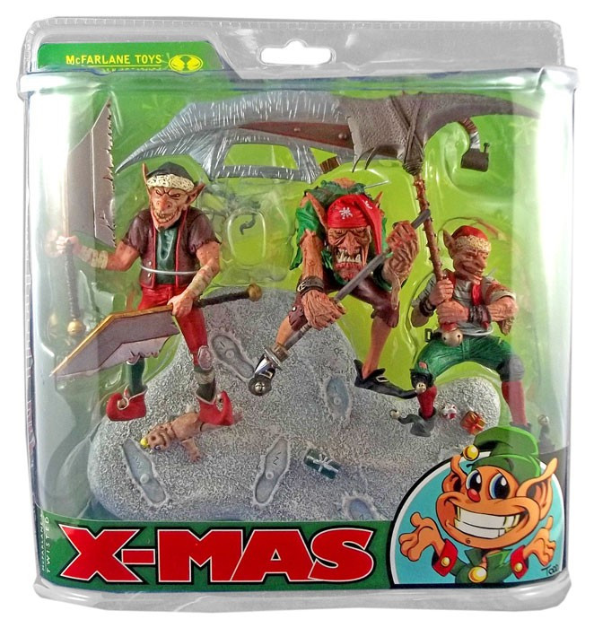 McFarlane Toys McFarlanes Monsters X-Mas Santas Little Helpers Action ...