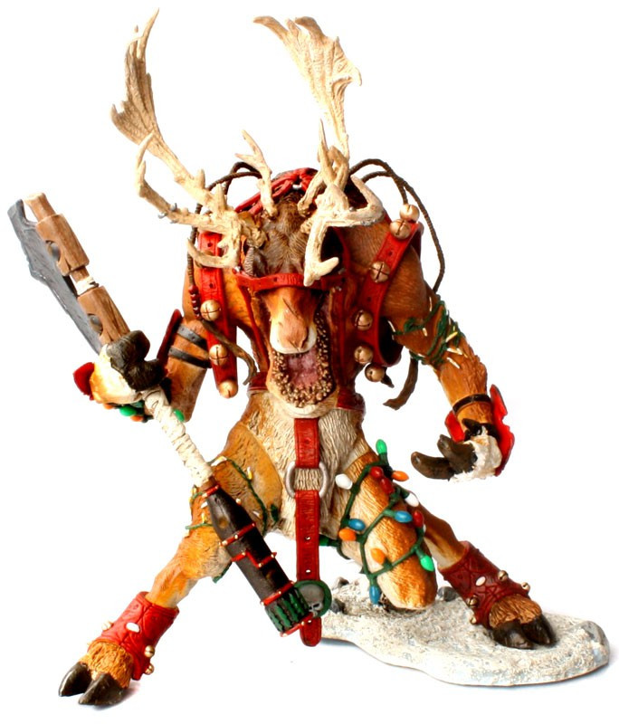 McFarlane Toys McFarlanes Monsters X-Mas Reindeer Rudy Action Figure ...