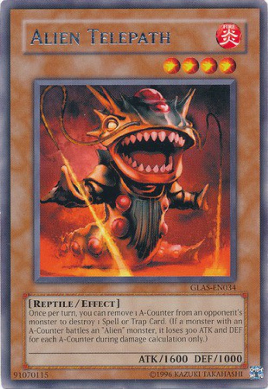 Yugioh Gx Trading Card Game Gladiators Assault Single Card Rare Alien