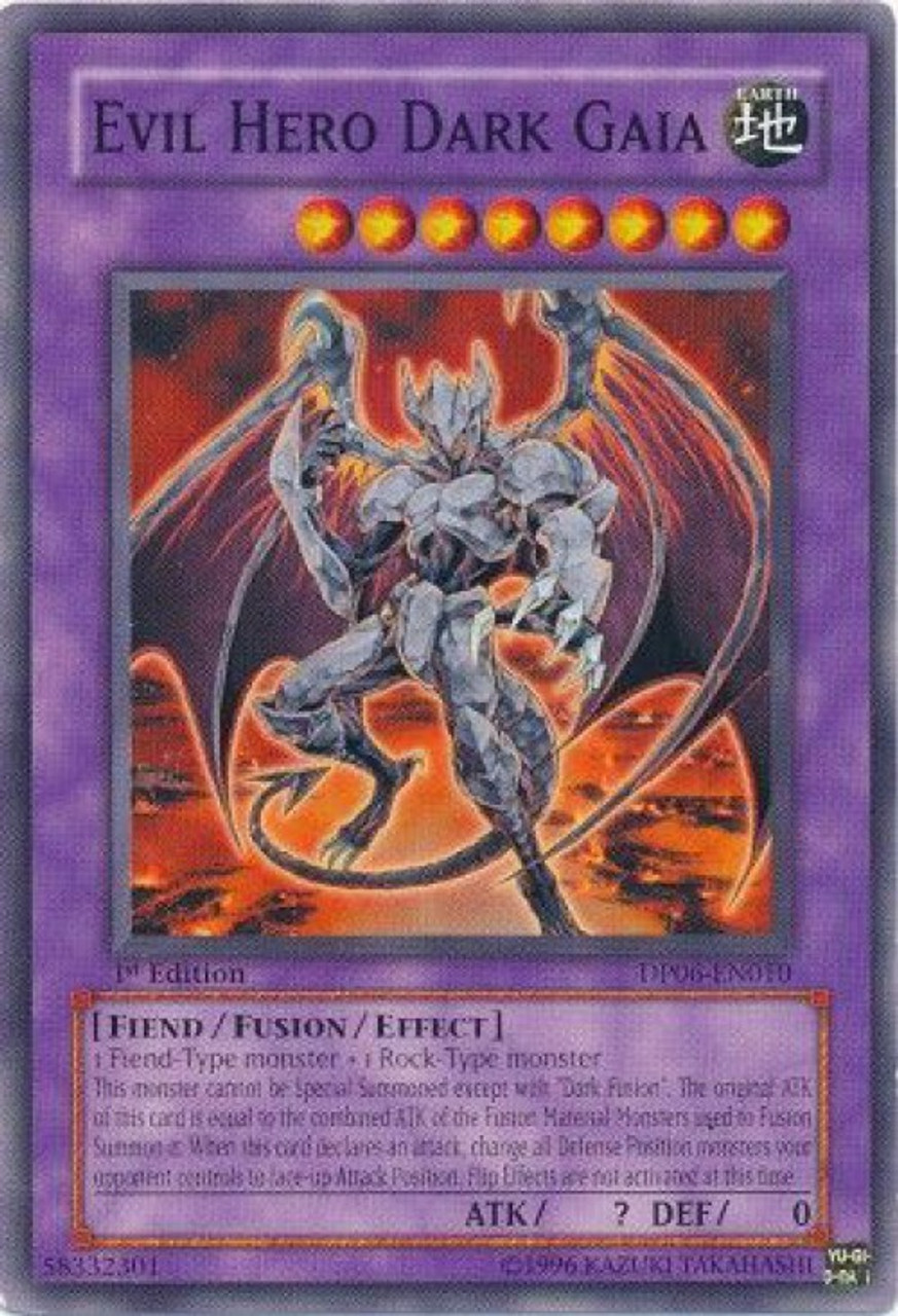 Yugioh Gx Duelist Pack Jaden Yuki 3 Single Card Common Evil Hero Dark