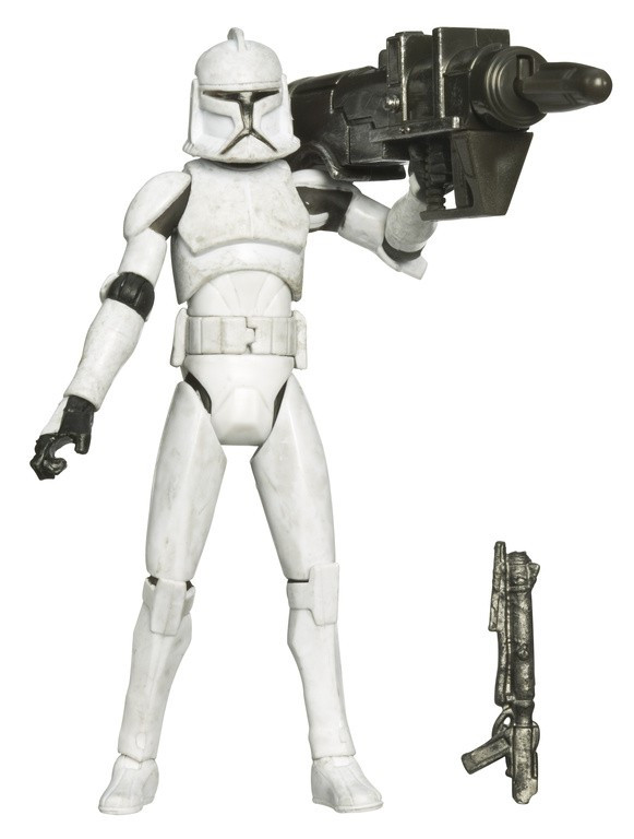 Star Wars The Clone Wars 2008 Clone Trooper Action Figure 5 Hasbro Toys ...