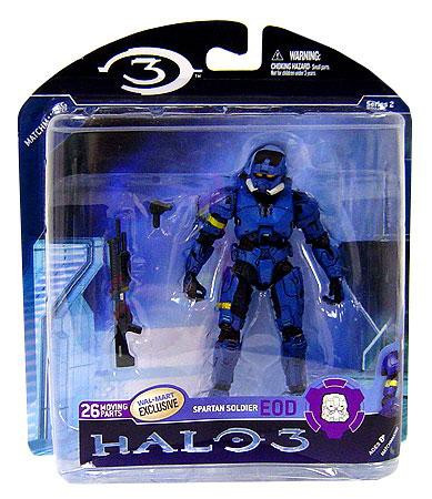 McFarlane Toys Halo 3 Series 2 Spartan Soldier EOD Exclusive 5 Action ...