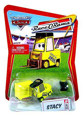 Disney Pixar Cars The World of Cars Race-O-Rama Stacy 155 Diecast Car ...